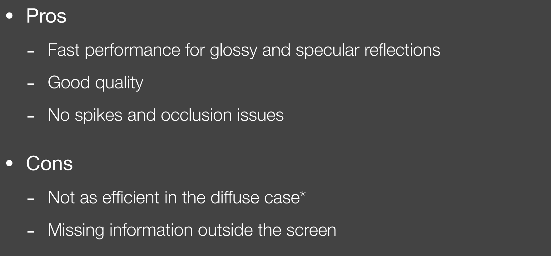 Games202-4 Real-time Global Illumination(Screen Space) | WhiteTail's Blog